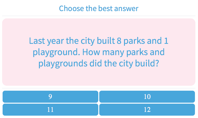 Grade 1 - Practice with Math Games